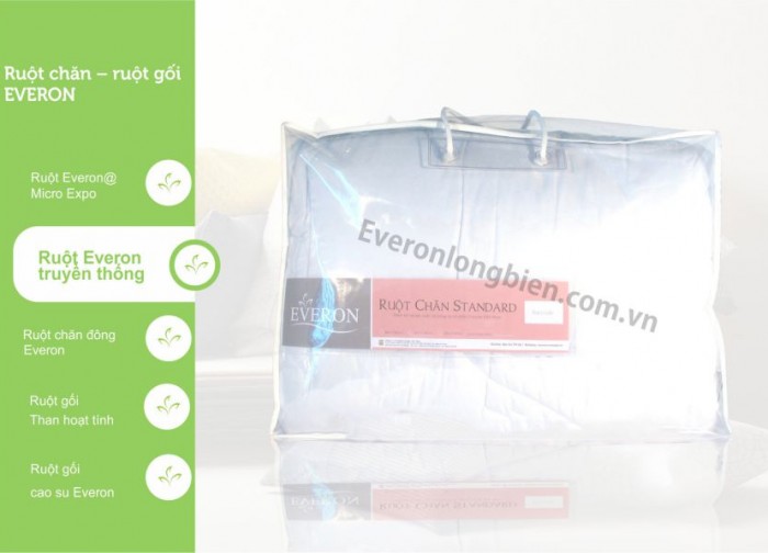 Ruột chăn bông Everon truyền thống có độ giữ nhiệt tuyệt vời ...