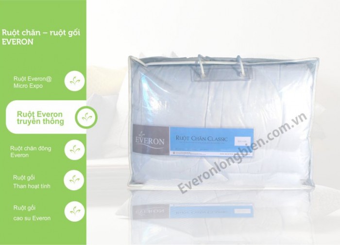 Ruột chăn bông Everon truyền thống có độ giữ nhiệt tuyệt vời ...